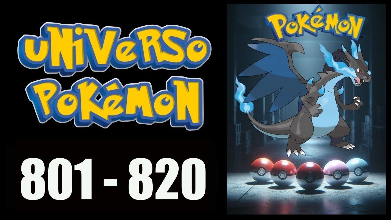 UNIVERSO POKÉMON - CAP 801 AO 820 - ESCUTE AUDIO NOVEL - YouTube