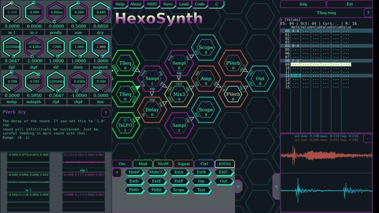 HexoSynth Modular - Wood Floor Steps - Dev Sample 2022-08-29 - YouTube