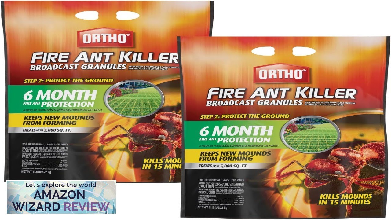 Ortho Fire Ant Killer Broadcast Granules 11.5 lbs. (2-Pack) Review ...