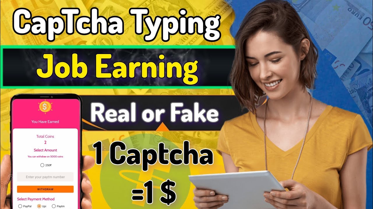 CapTcha Typing Job | Online Captcha typing work | Captcha Typing ...
