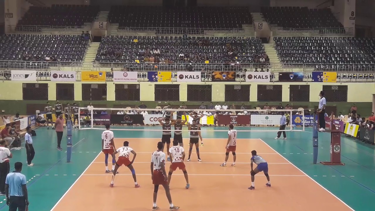 Punjab beat Indian Railways # 67th senior national volleyball ...
