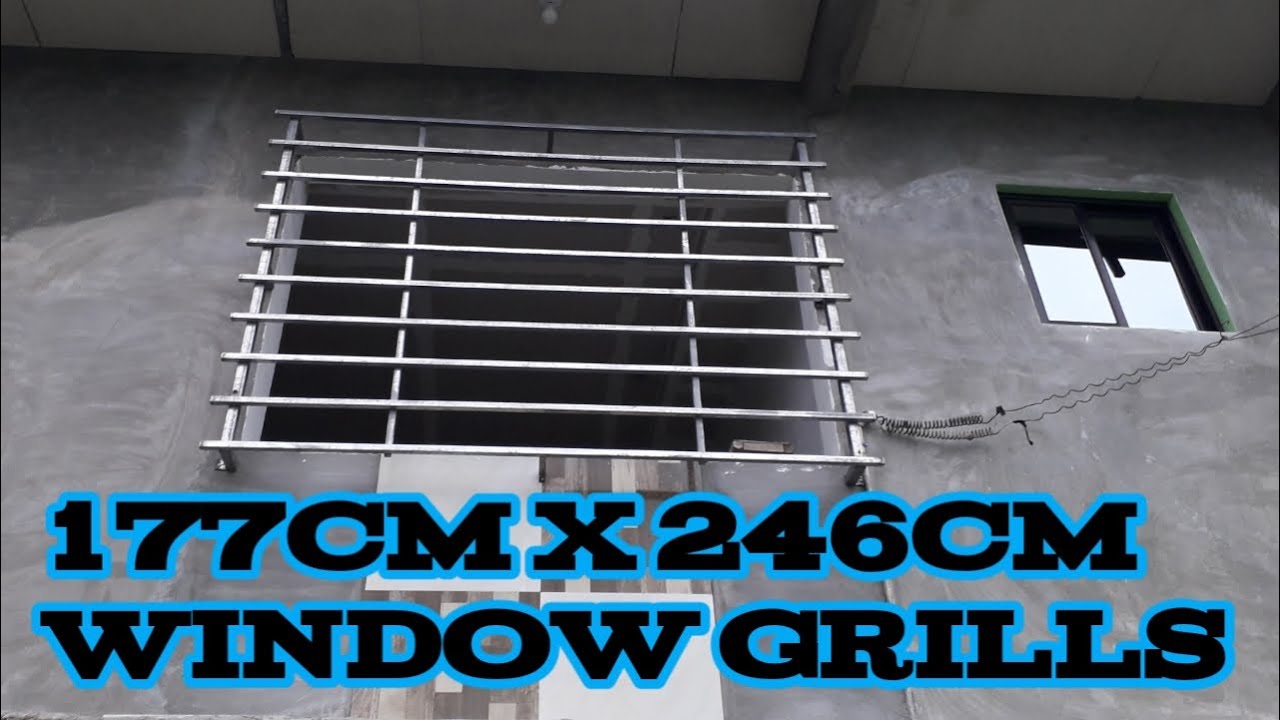 Simple Window Grills design - YouTube
