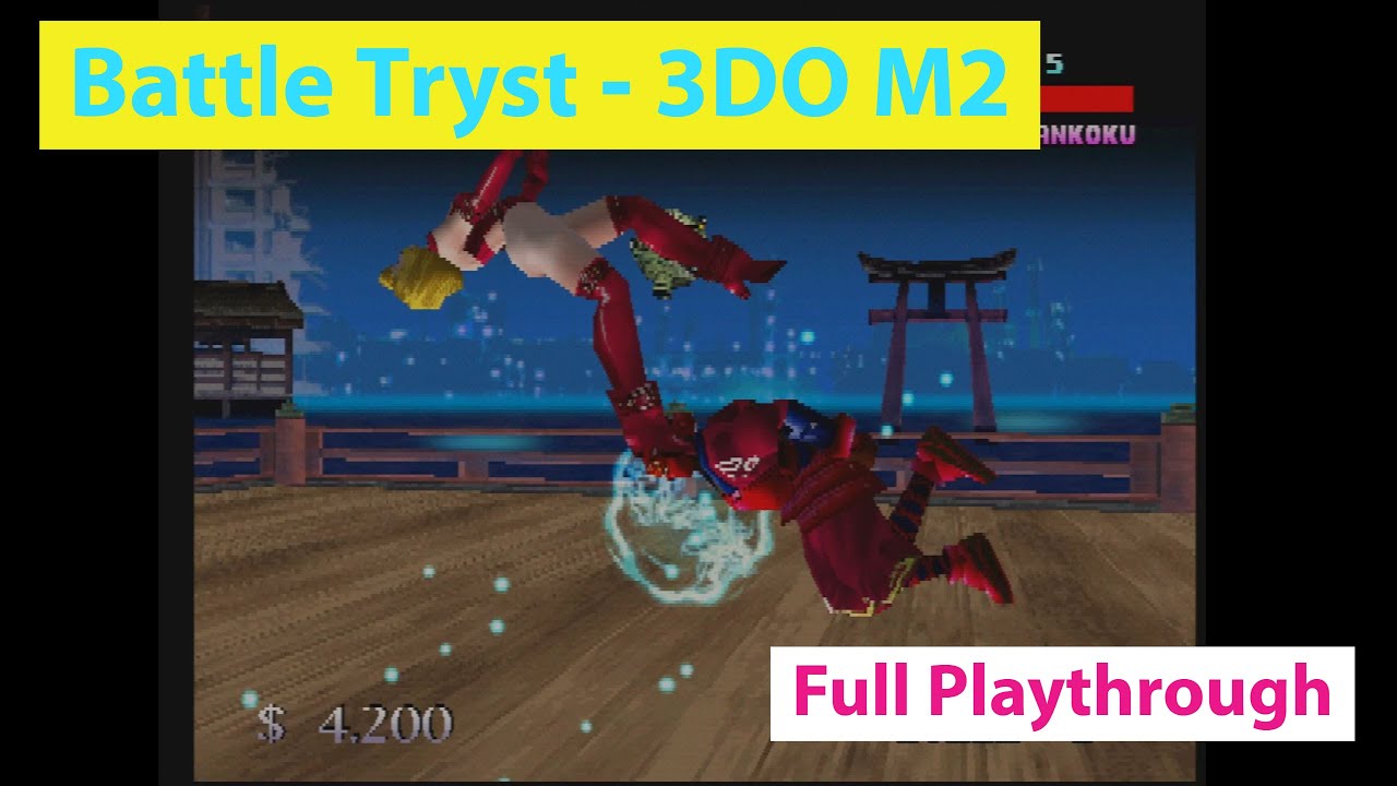 Battle Tryst Let’s Play - 3DO M2 Konami - Video Game Esoterica - EP 12. ...