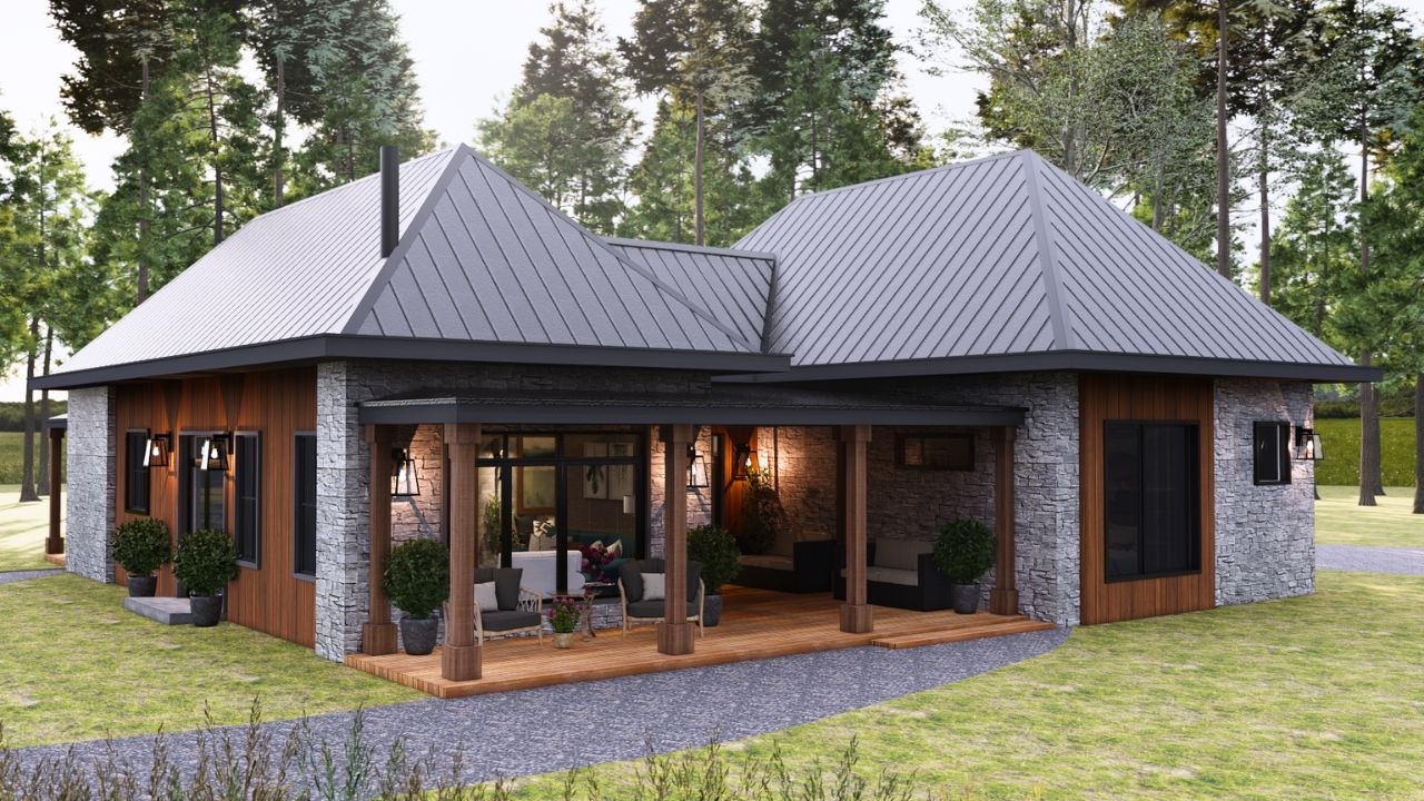 1200 sq ft (110m2) A STUNNING Small Home Full of Light & Warmth! - YouTube