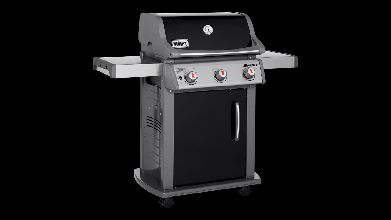 How To Assemble A Weber Spirit E 210 E 310 Propane Gas Grill YouTube