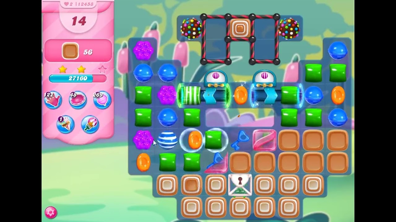 Candy Crush Saga Level 12458 - NO BOOSTERS | SKILLGAMING ️ - YouTube