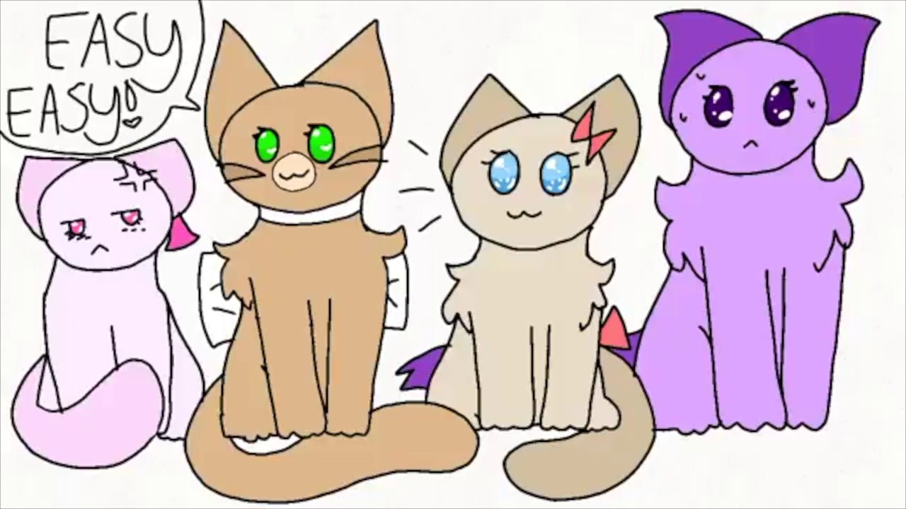 [eZ Ez] -animation meme- doki doki literature cats - YouTube