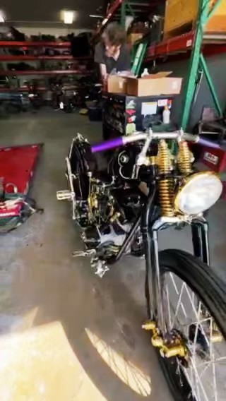 Just finished a brand new bike build at Destroyer Garage #motorcycle # ...