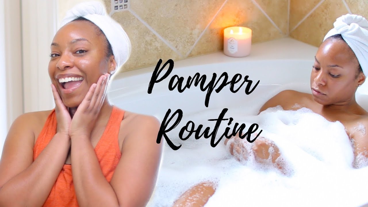 DIY AT HOME SPA DAY | SKINCARE & PAMPER ROUTINE 2018!! - YouTube