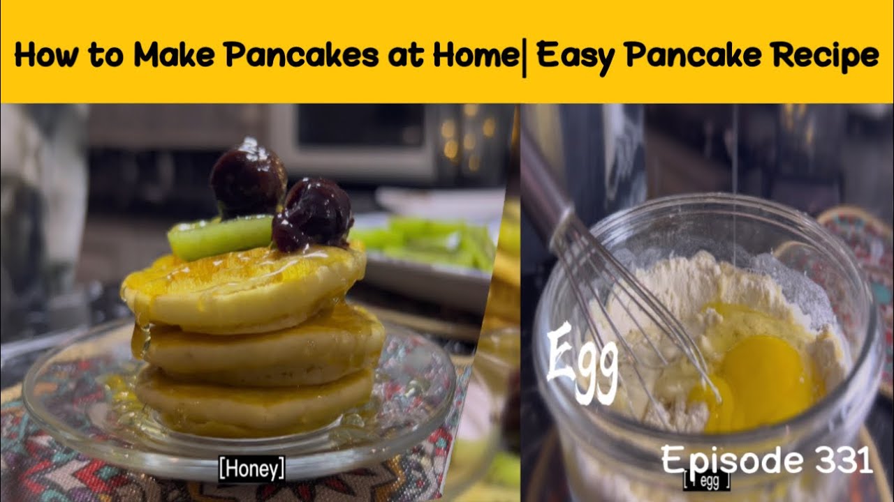 How to Make Pancakes at Home | Easy Pancake Recipe by Asma kitchen ...
