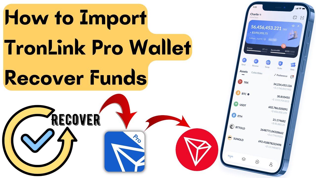 How to Import/Recover TronLink Pro Wallet | How to Recover Funds ...