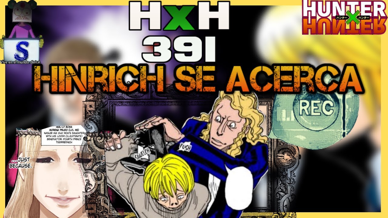 HUNTER X HUNTER manga 391 / guerra de mafias / review, analisis y ...