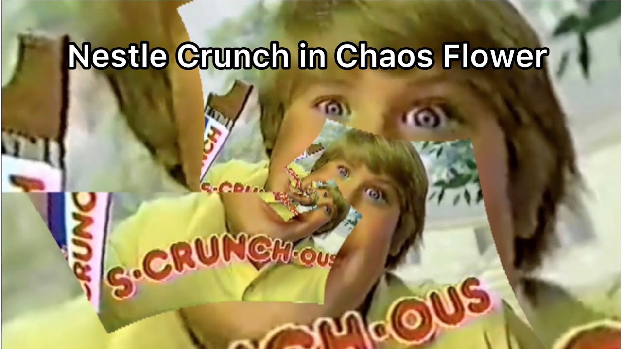 Nestle Crunch Kid in Chaos Flower - YouTube