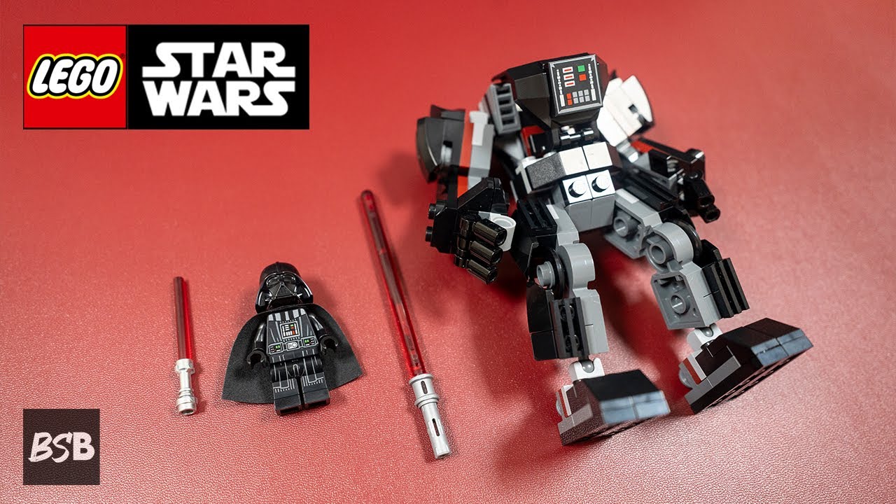 LEGO 75368 Darth Vader Mech Speed Build - YouTube