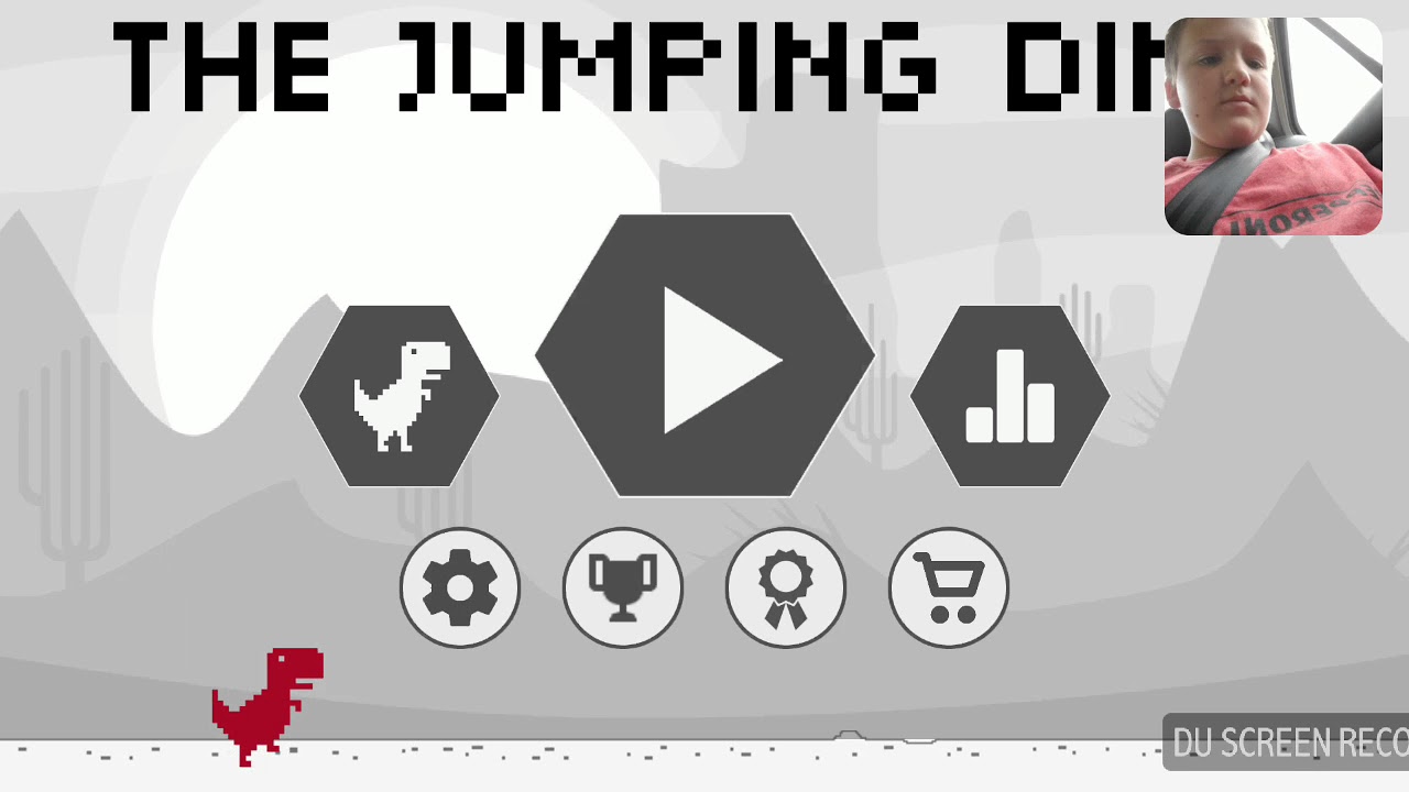 The jumping dino part#2 - YouTube