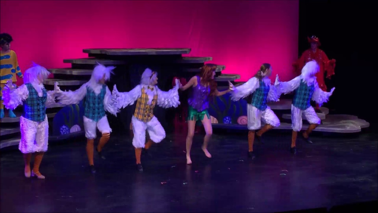 Veronica McFarlane as "Scuttle" singing "Positoovity" Little Mermaid ...