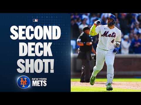 Francisco Alvarez hits a SECOND DECK HOMER for the Mets! 🤯 (Back-to-back HRs with Carson Benge!)