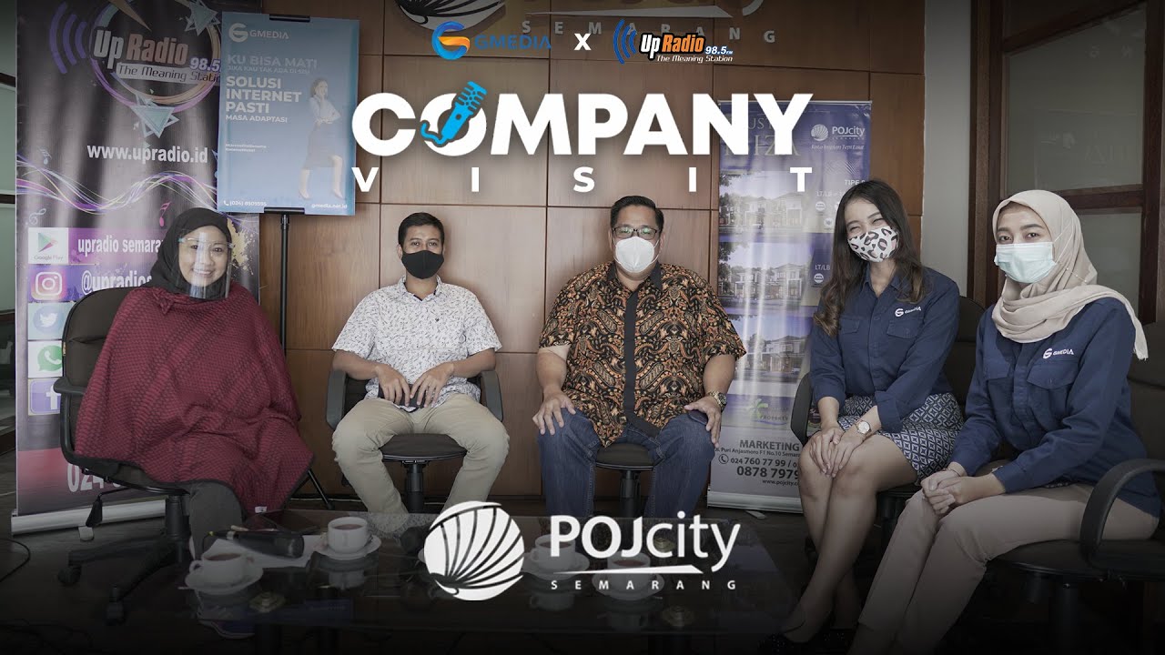 Company Visit : POJ City - Live Streaming Talkshow Up Radio Semarang ...