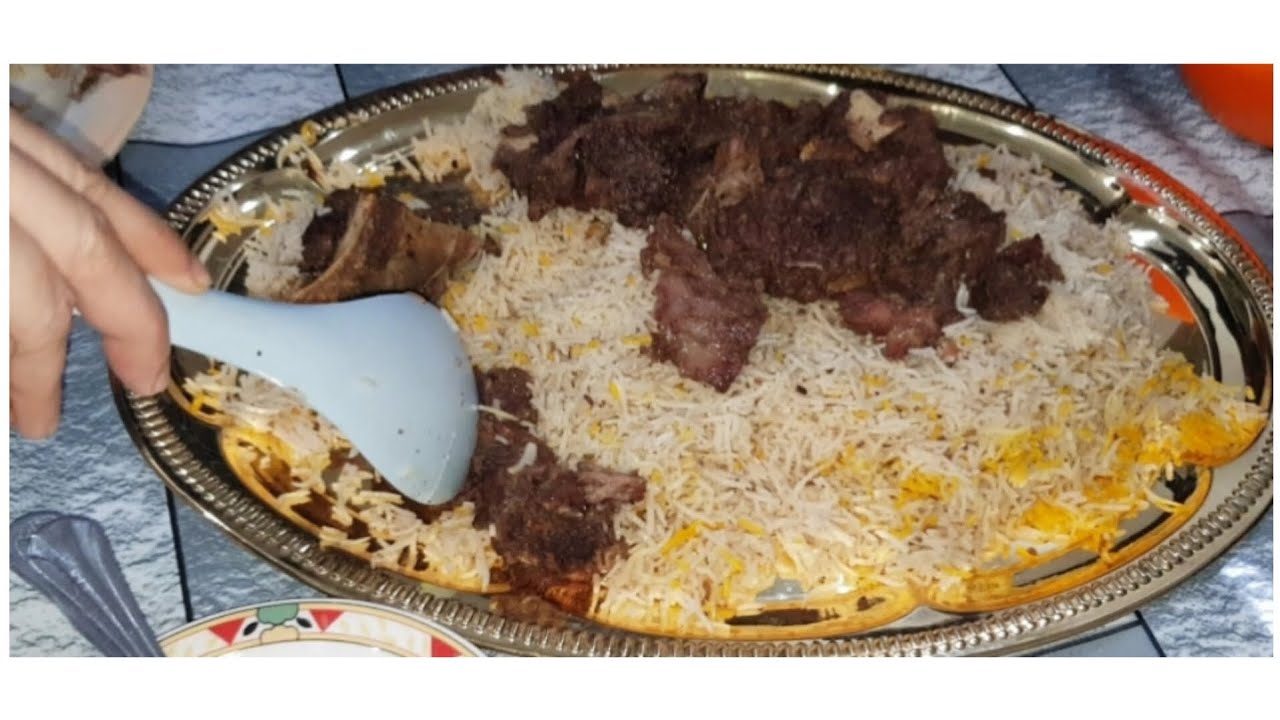 Mandi Camel Meat Recipe | Traditional Arabic Dish at Home | How to Make ...