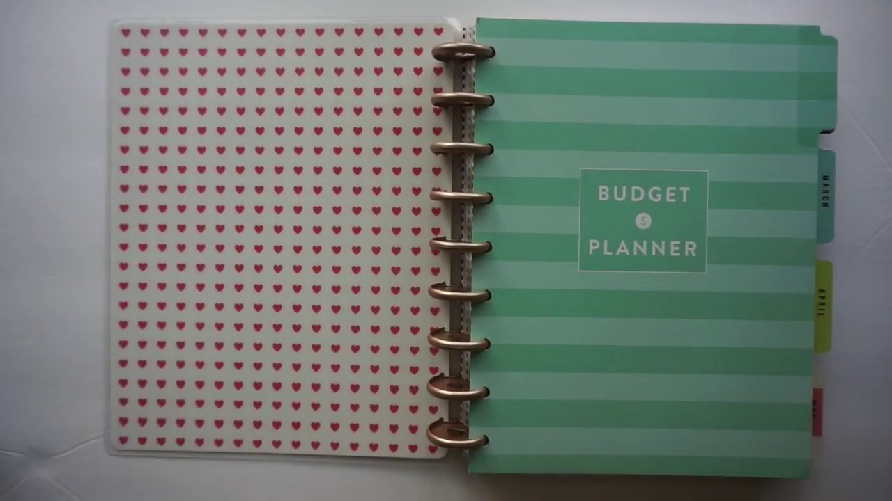How I Set Up My Budget Planner | Happy Planner - YouTube