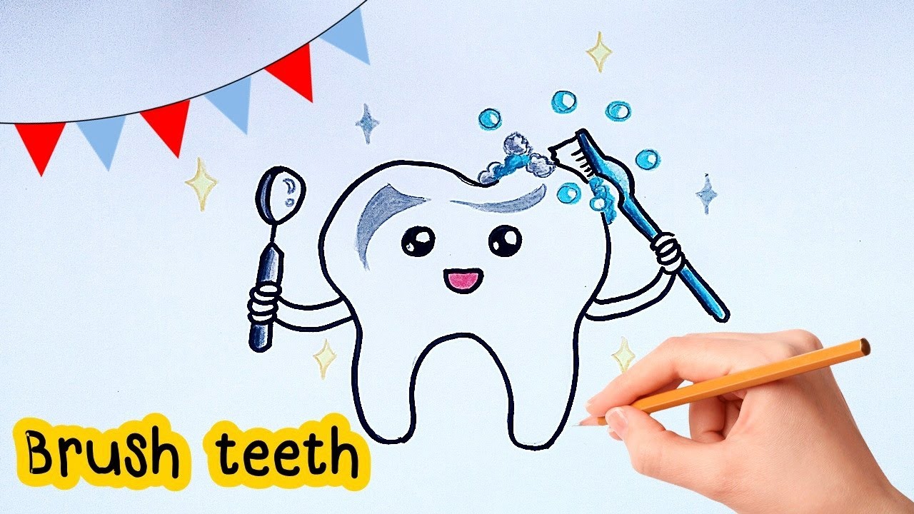 How To Draw Brush Teeth YouTube how-to-draw-brush-teeth-youtube