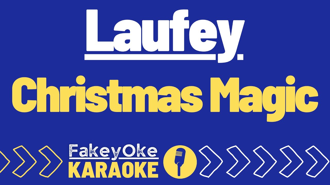 Laufey - Christmas Magic [Karaoke] - YouTube