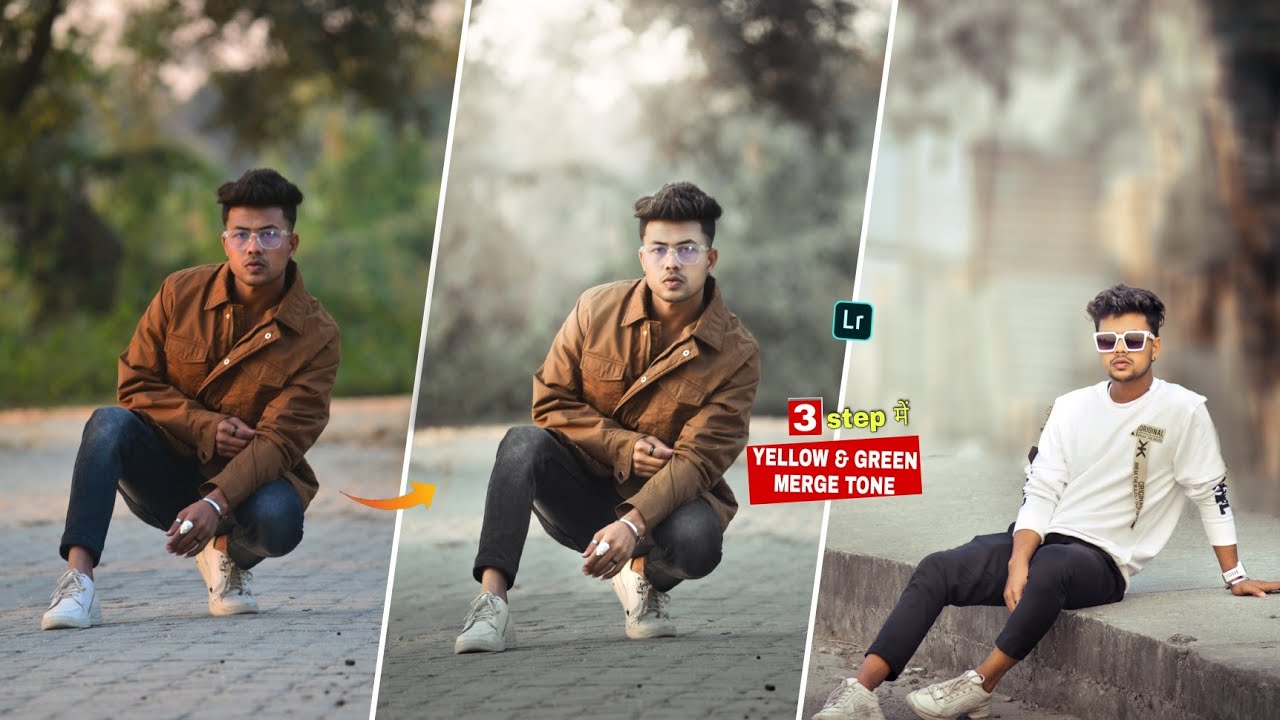Lightroom Mobile Yellow & Green Merge Tone Tutorial - David Editor | lightroom 2022 photo ...