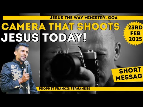 SUNDAY MEETING 23/02/2025- TODAY THIS SAME CAMERA IS USED TO PREACH THE ...