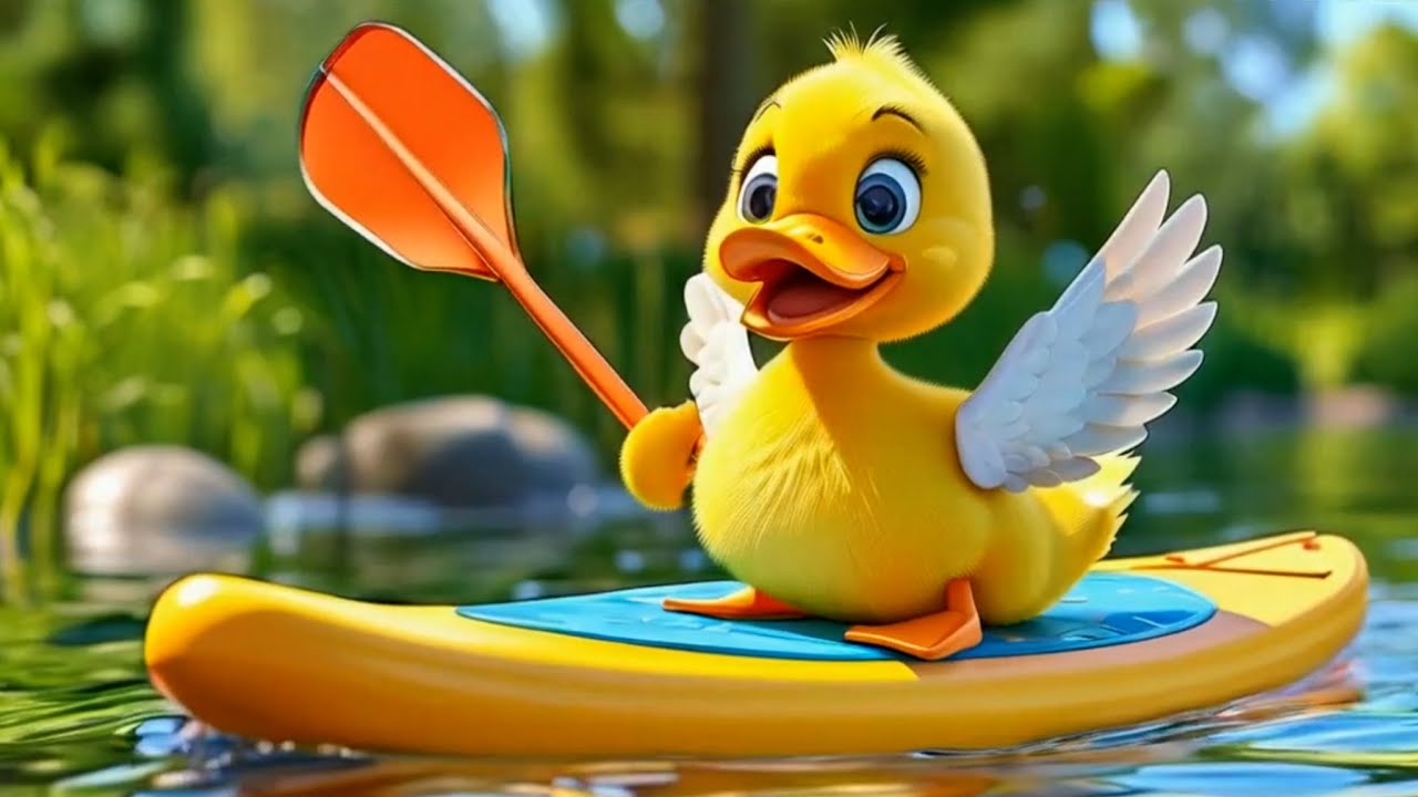 Little duck, come and play | Little Ducks song | kids Songs & Nursery ...