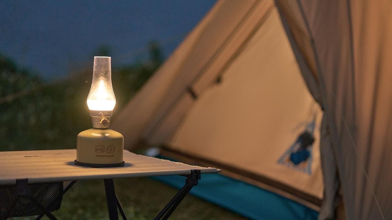 Retro Camp Light LAID-BACK CAMP ( YURU CAMP ) [ Mobi Garden ] - YouTube