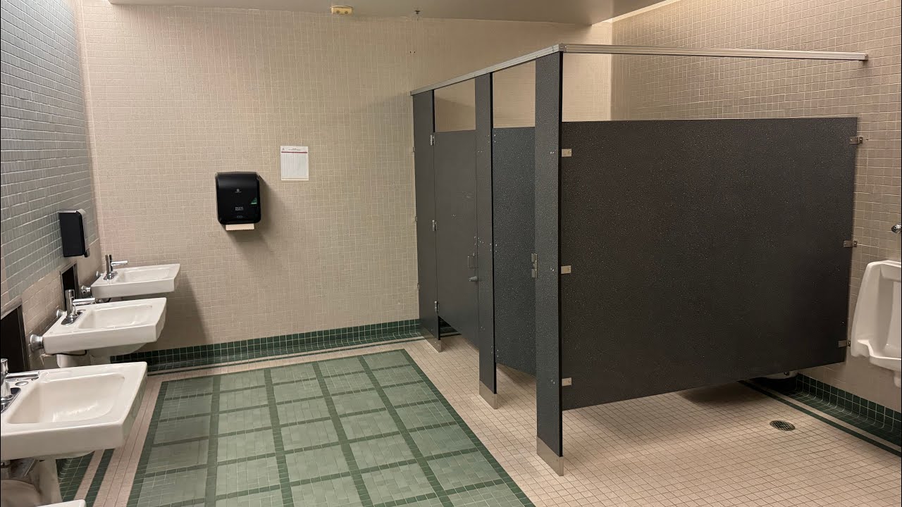 PCC Stratford Library Men’s Restroom Full Shoot! - YouTube
