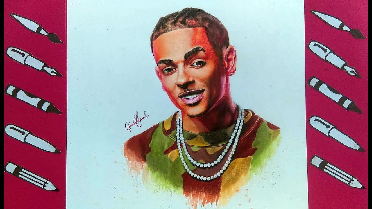 Drawing Ozuna / Dibujando Ozuna - YouTube