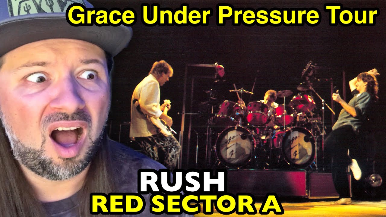 RUSH Red Sector A LIVE 1984 GRACE UNDER PRESSURE TOUR | REACTION - YouTube