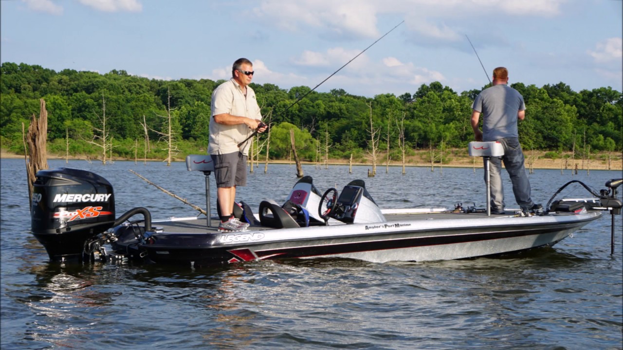 2017 Legend V-20 w/ 250hp Mercury Pro-XS - YouTube