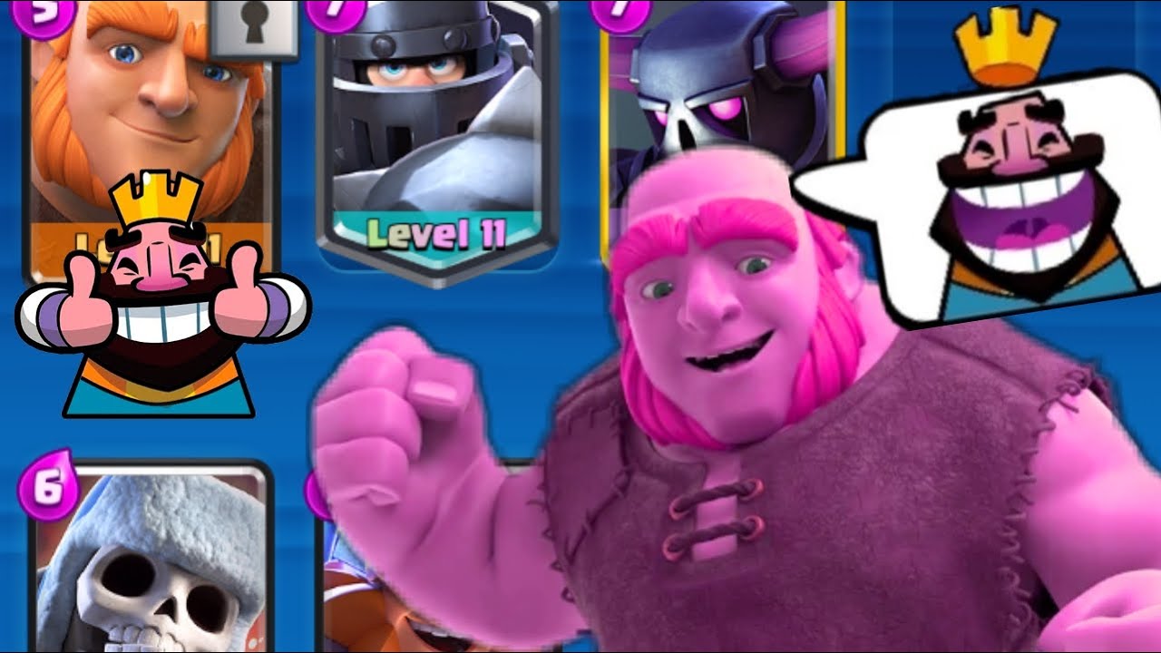 Rage Giant Is Gonna Broke Clash Royale - YouTube