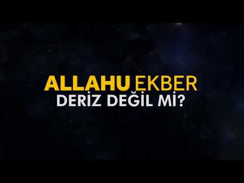 Allahu Ekber. Muhteşem video...
