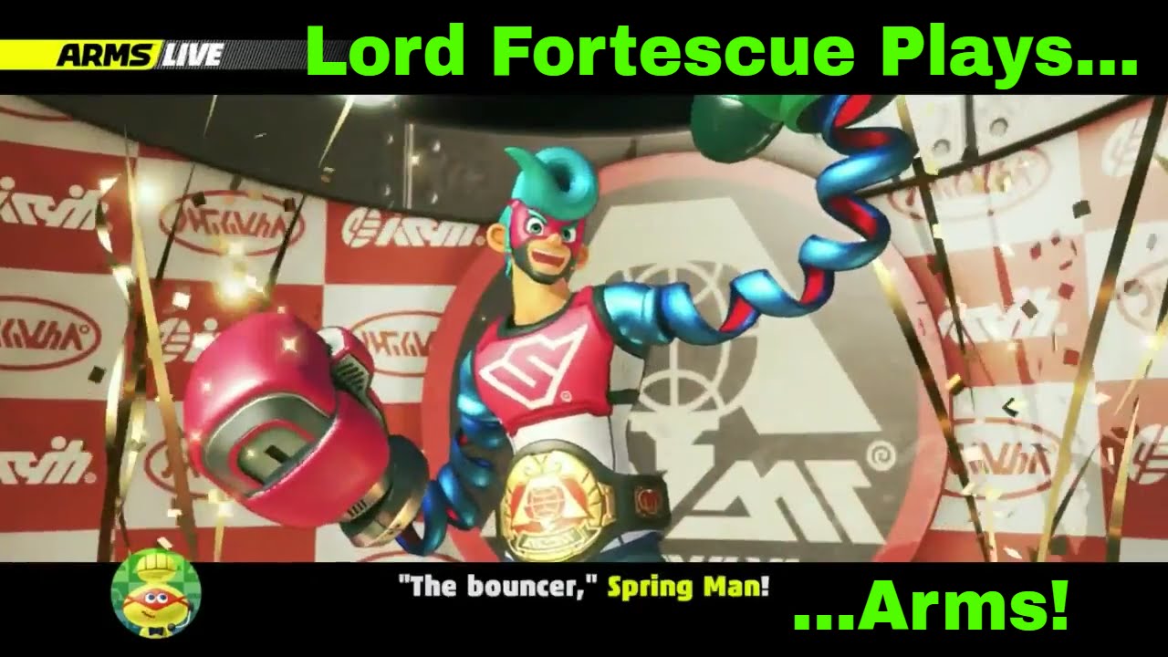 Lord Fortescue Plays Arms for the Nintendo Switch (Let's Play ...