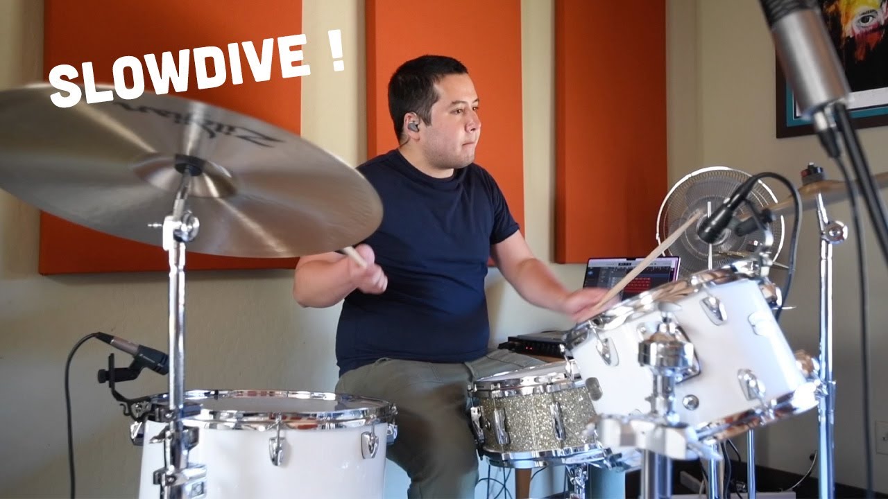 Slowdive - Alison (drum cover) - YouTube