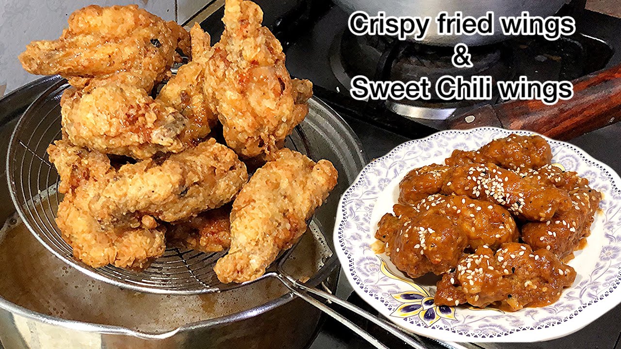 Crispy fried chicken wings by foodies corner | sweet chili wings recipe ...