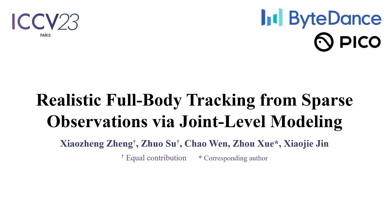 Realistic Full-Body Tracking from Sparse Observations via Joint-Level ...