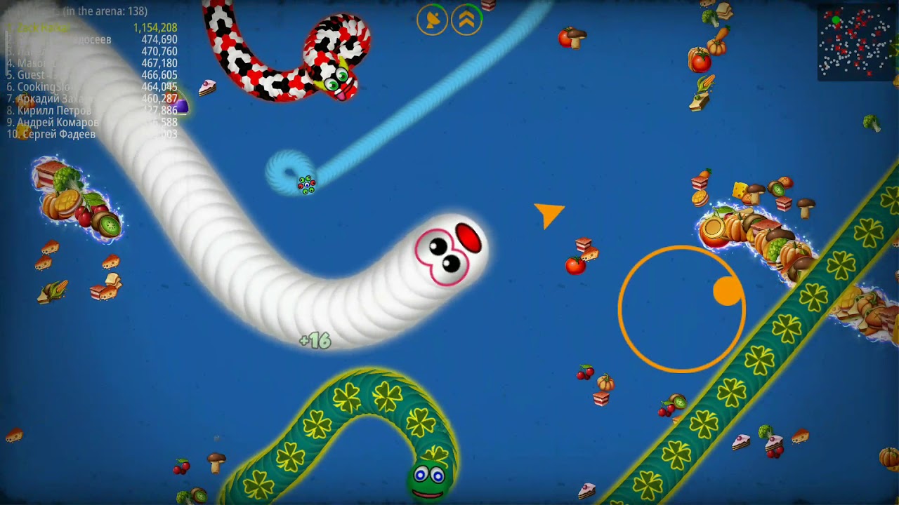 Worms Zone Games For Android #3 - YouTube