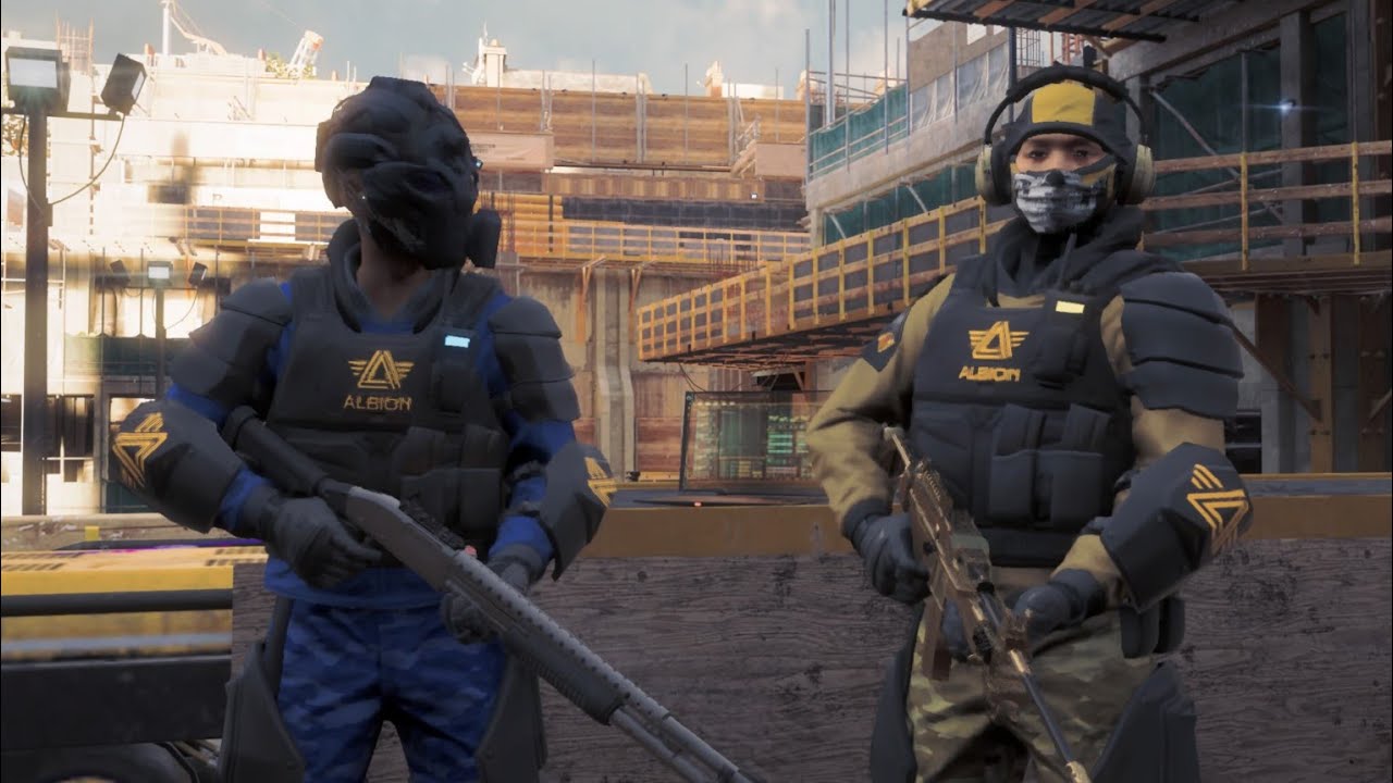 Watch dogs legion - Allied Albion soldiers armed with NEGEV - YouTube