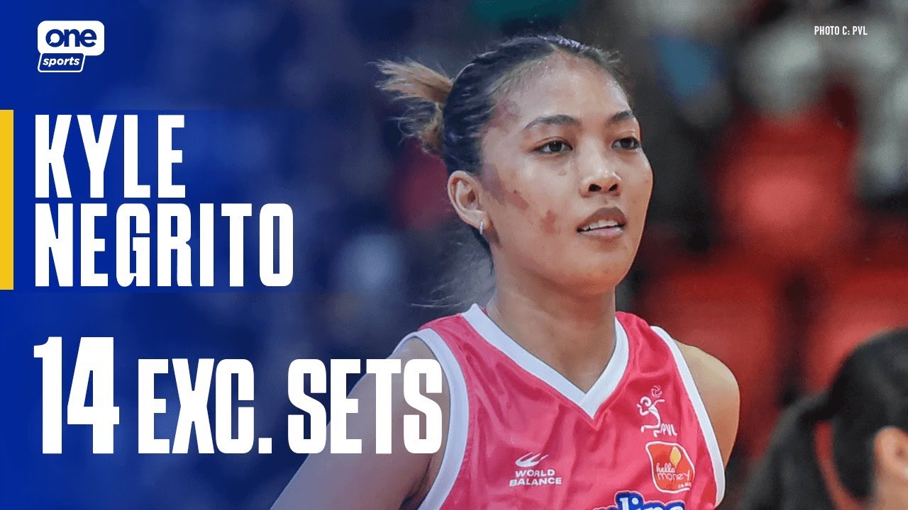 Kyle Negrito DELIVERS 14 EXC. SETS for Creamline | 2024-25 PVL ALL ...