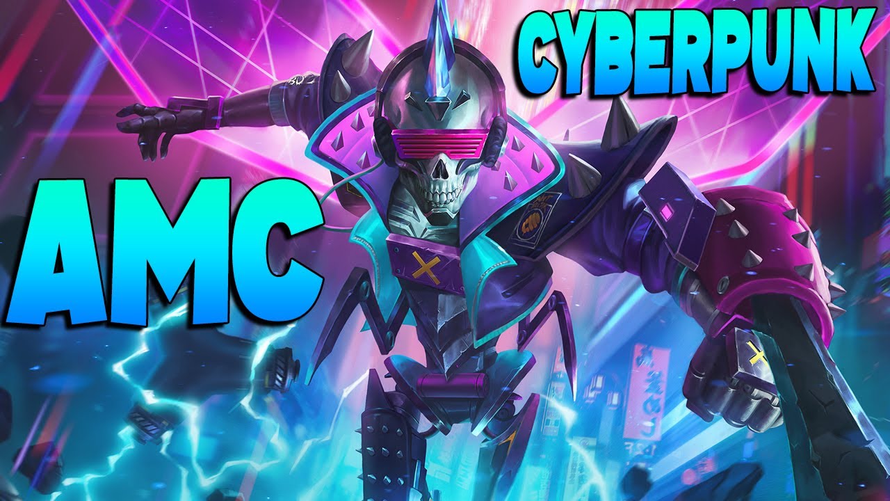 NEW CYBERPUNK AMC SKIN! WHAT DO YOU THINK OF THIS? - Masters Ranked ...