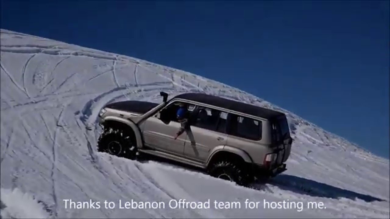 Snow Offroading with Lebanon Offroad Club - YouTube