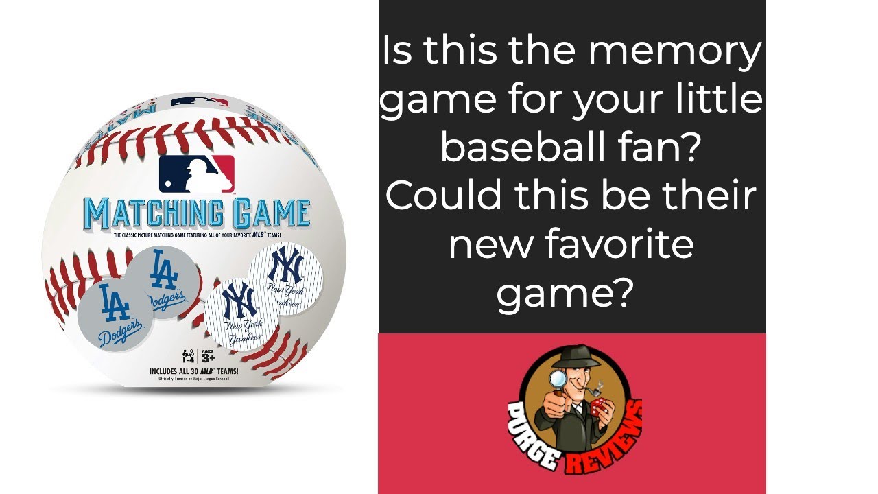 MLB Matching Game by Purge Reviews - YouTube