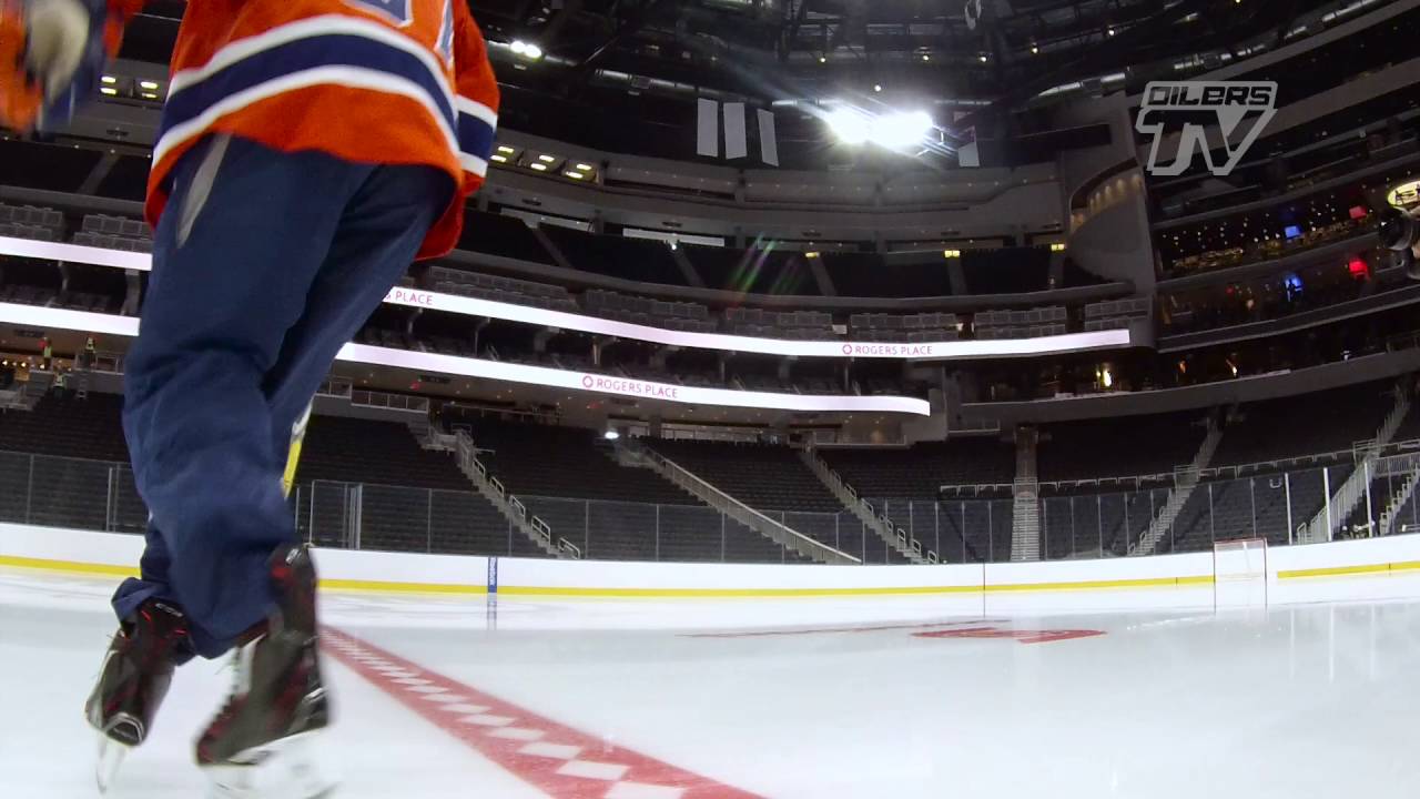 RAW | Connor McDavid's first skate - YouTube
