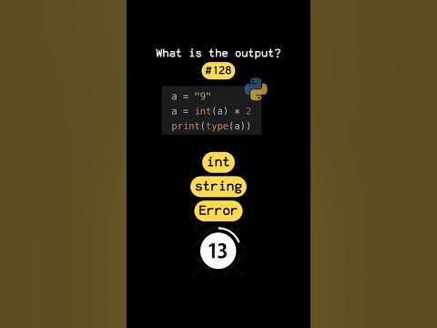 Python Challenge Quiz 128 #python #coding #programming #quiz #education #learning #knowledge # ...
