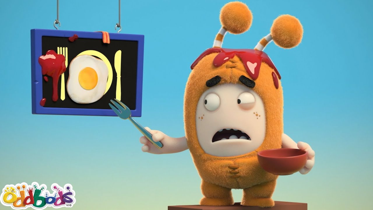 Slick and Slide | Oddbods - Food Adventures | Cartoons for Kids - YouTube