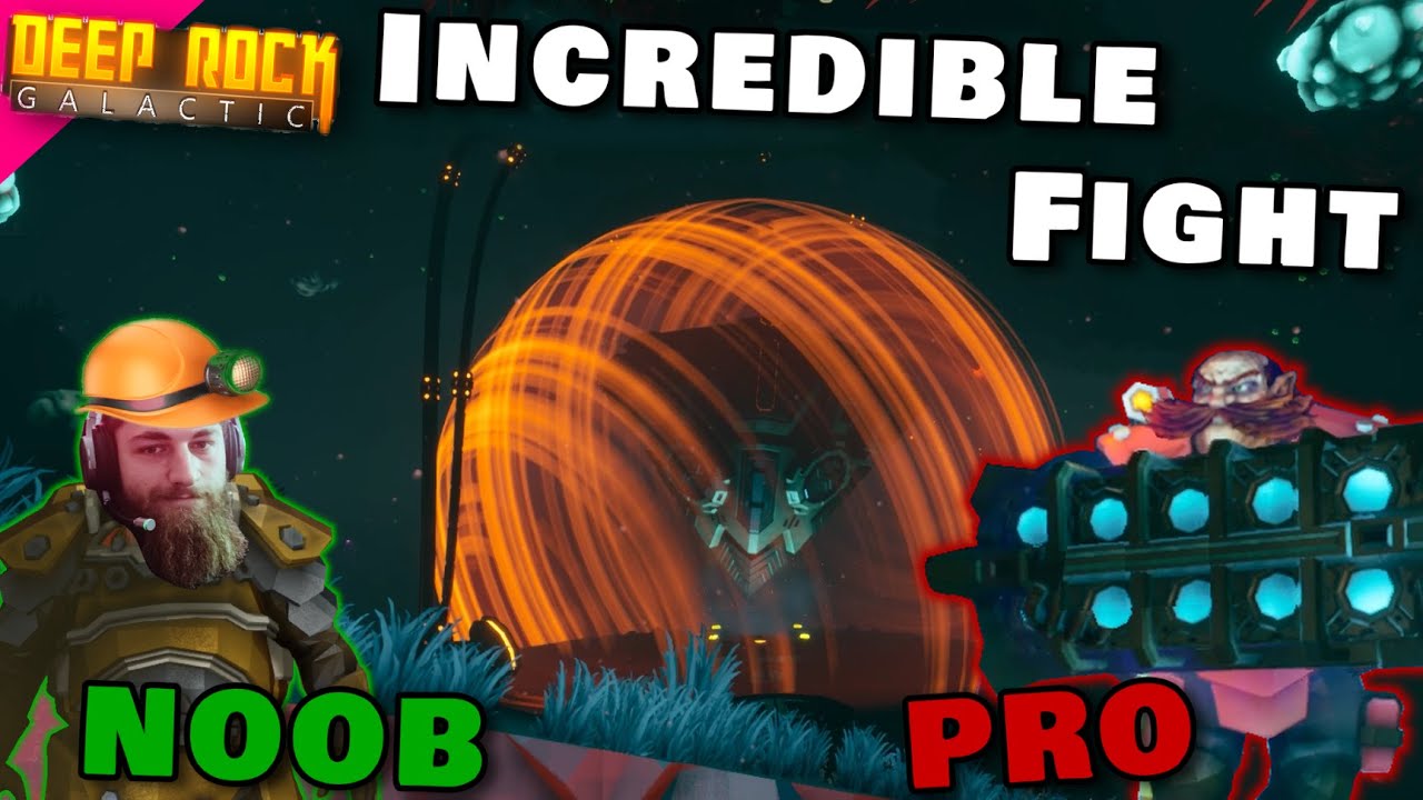NOW THIS IS A BOSS FIGHT in deep rock galactic - YouTube